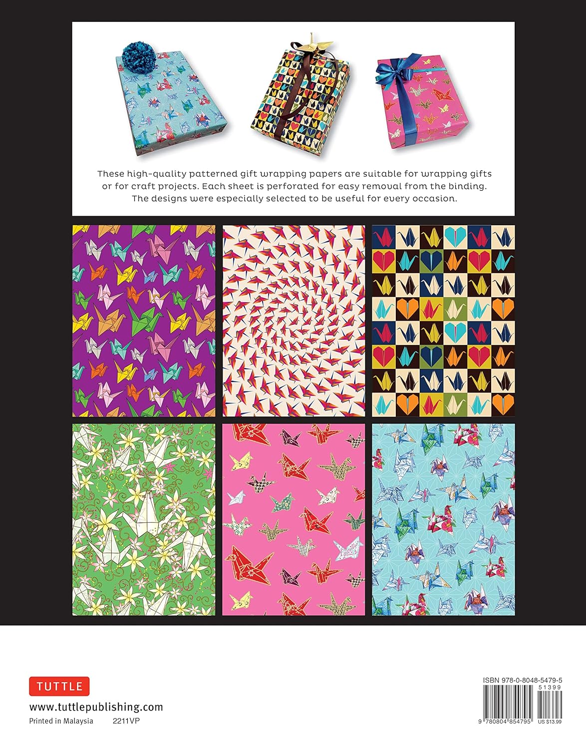 Origami Cranes Gift Wrapping Papers - 12 sheets – Moki Store