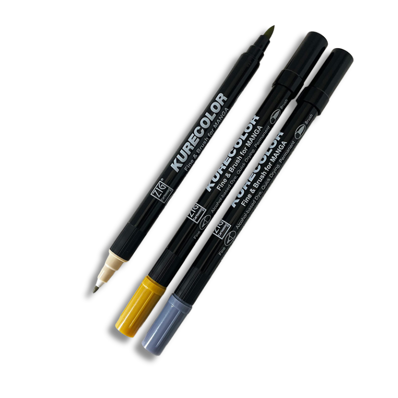 Fine & Brush for MANGA - Hair & Muted Tones – Moki Store