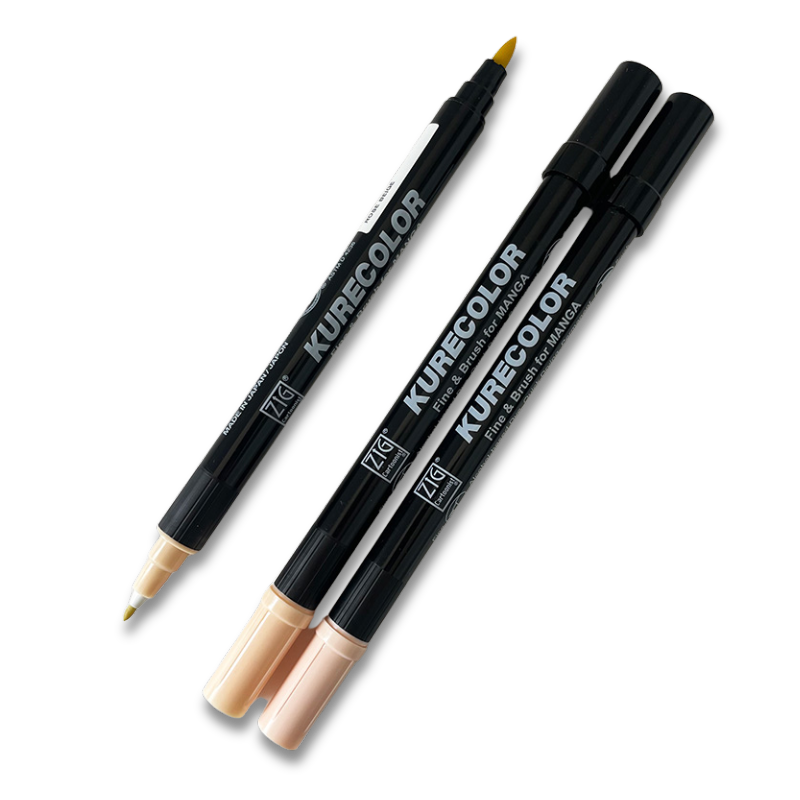 Fine & Brush for MANGA - Neutral & Natural Tones – Moki Store